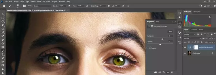 Photoshop ашиглан нүдийг хэрхэн сайжруулах вэ 22322_29