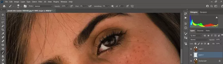 Photoshop ашиглан нүдийг хэрхэн сайжруулах вэ 22322_41