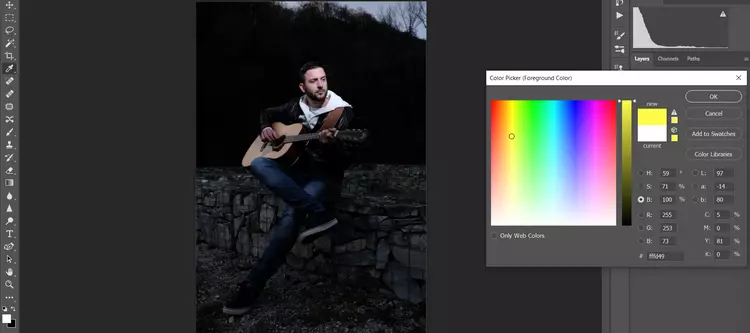 Eenvoudig lichteffecten maken in Photoshop met behulp van de overlay-overvloeimodus 22339_10