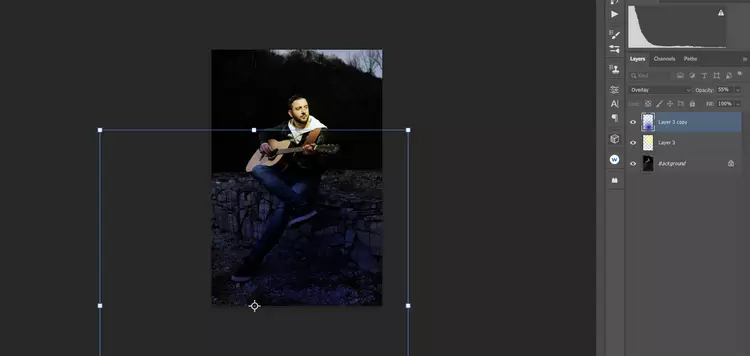 Как лесно да създавате светлинни ефекти във Photoshop, като използвате режим на смесване с наслагване 22339_16