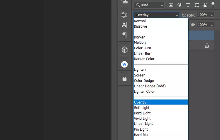 Overlay Blend Mode ကိုအသုံးပြု၍ Photoshop တွင် Lighting Effects များကို လွယ်ကူစွာဖန်တီးနည်း 22339_2