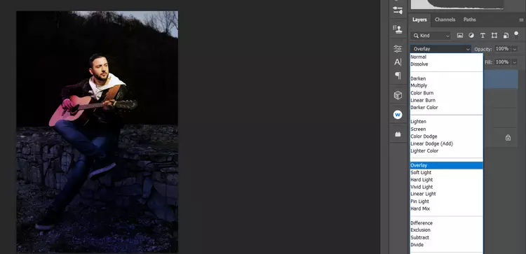Πώς να δημιουργήσετε εύκολα εφέ φωτισμού στο Photoshop χρησιμοποιώντας τη λειτουργία Overlay Blend Mode 22339_20