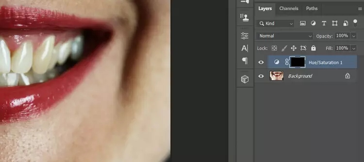 วิธีทำให้ฟันขาวใน Photoshop: 3 วิธีง่ายๆ 22340_6