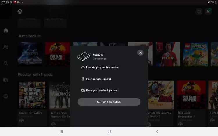 Kako strujati Xbox igre na Androidu s daljinskom igrom 22534_4