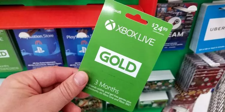 Microsoft U-Fetolela Xbox Live Gold Theko ea Litheko 22539_2