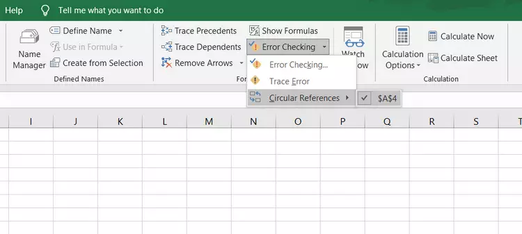 كيفية البحث عن المراجع الدائرية وإزالتها في Excel 22558_5