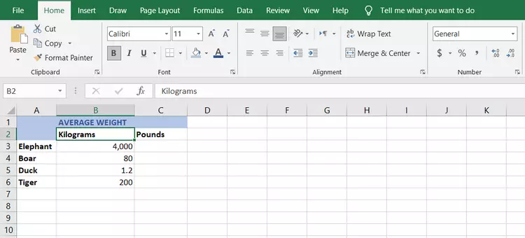 كيفية استخدام وظيفة التحويل في Excel 22572_2