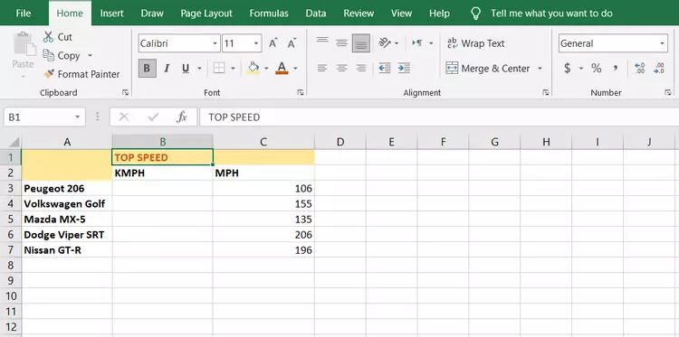 كيفية استخدام وظيفة التحويل في Excel 22572_4