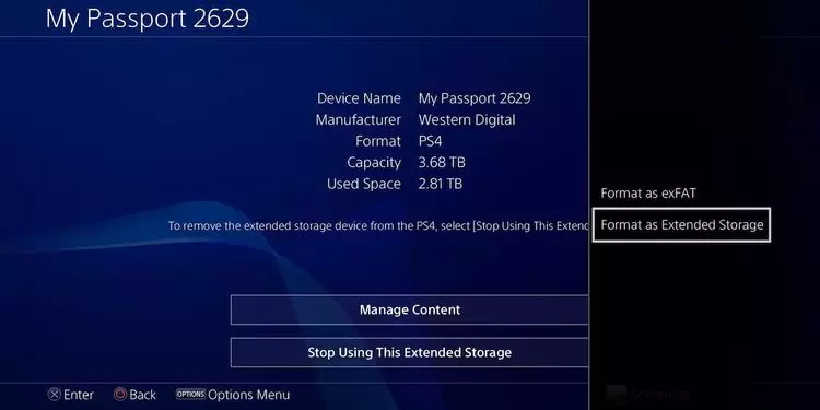 Kako premjestiti svoje PS4 igre između interne i vanjske memorije 22611_3
