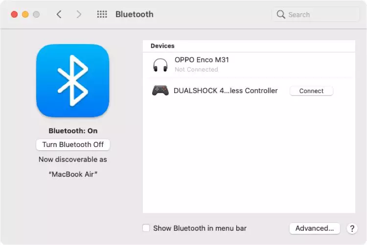 Si të përdorni kontrolluesin PS5 DualSense me Mac-in tuaj 22628_3