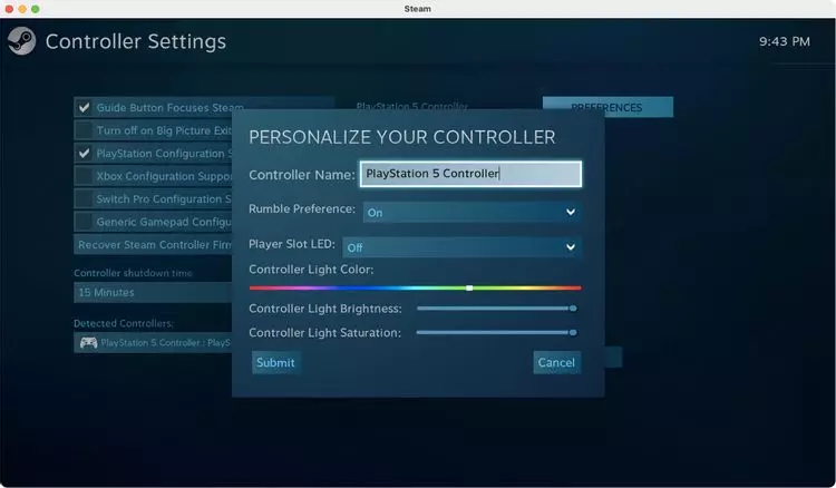 ನಿಮ್ಮ ಮ್ಯಾಕ್ನೊಂದಿಗೆ PS5 DualSense ನಿಯಂತ್ರಕವನ್ನು ಹೇಗೆ ಬಳಸುವುದು 22628_5