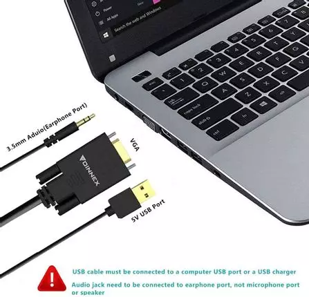 Ihe nkwụnye VGA 7 kacha mma na HDMI 22790_2