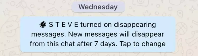 Verschwannen Messagen op WhatsApp: Alles wat Dir Wësse musst 22873_2