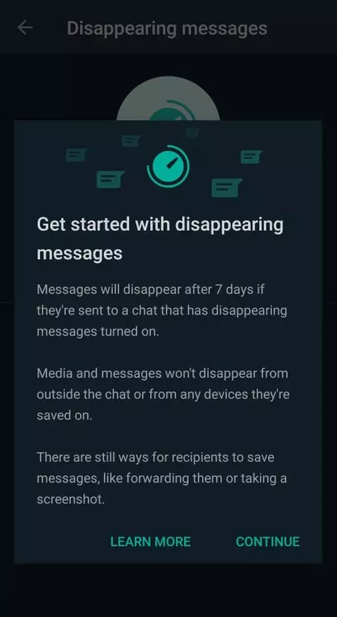Mesazhet që zhduken në WhatsApp: Gjithçka që duhet të dini 22873_4