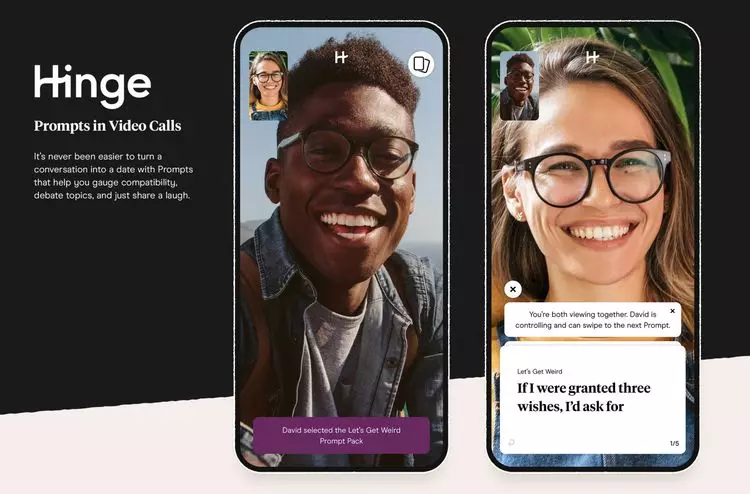 Nagdaragdag ang Hinge ng Mga Video Prompt para Panatilihin ang Pag-uusap, Halos 23104_2