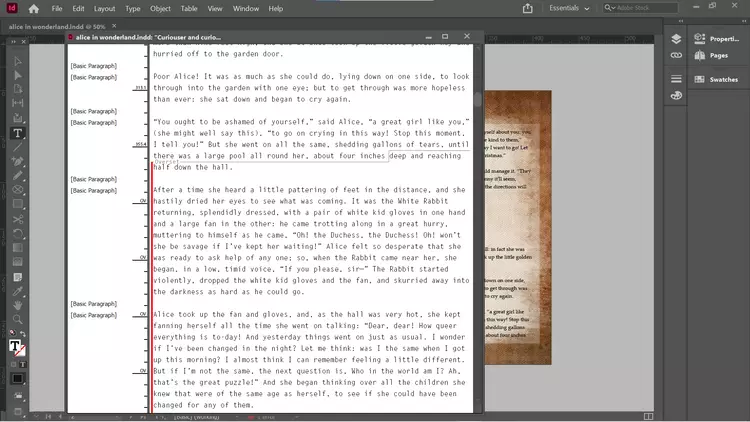 Adobe InDesign Story Editor ကိုအသုံးပြုနည်း 23241_3