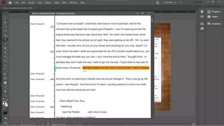 Cum să utilizați Adobe InDesign Story Editor 23241_8