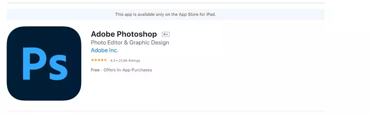 Adobe Photoshop ya iPad na Ifoto Ifitanye isano na iPad: Ninde mwiza? 23244_3