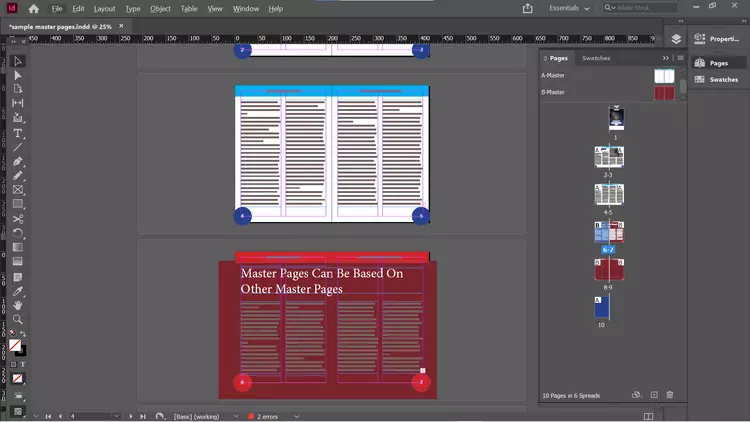 Hoe kinne jo Adobe InDesign Master-siden brûke om jo wurkflow te streamlynjen 23247_15