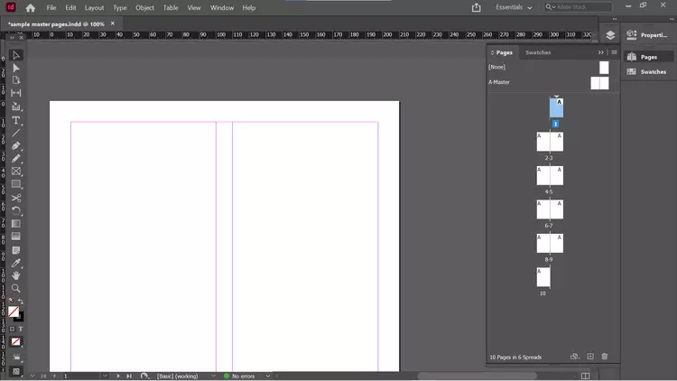 Hoe kinne jo Adobe InDesign Master-siden brûke om jo wurkflow te streamlynjen 23247_2