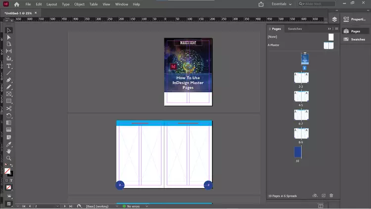 Hoe kinne jo Adobe InDesign Master-siden brûke om jo wurkflow te streamlynjen 23247_8