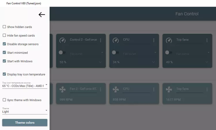 သင့် Windows PC ၏ ပန်ကာကို စီမံခန့်ခွဲရန် Fan Control ကိုအသုံးပြုနည်း 23266_3