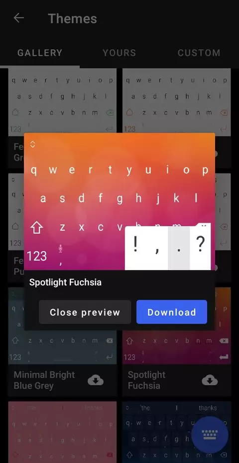 7 Android-apps, der lader dig personliggøre din telefons tastatur og skrifttyper 23445_5