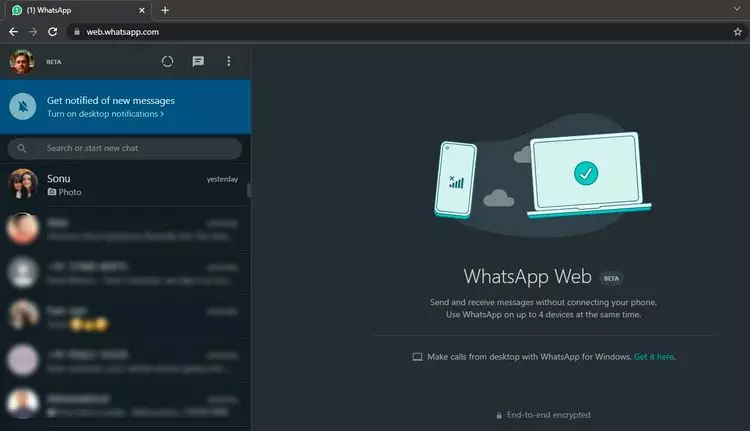 Як встановити та спробувати рідний додаток WhatsApp для Windows 10 і 11 234_14