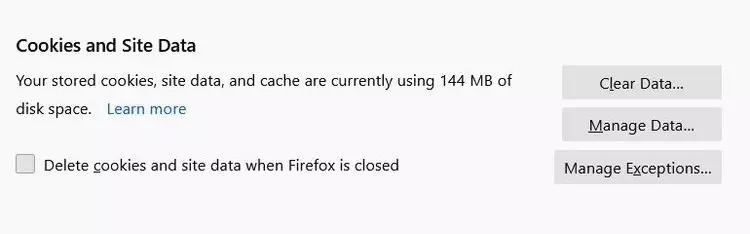 Si të pastroni cache në Mozilla Firefox 23661_2