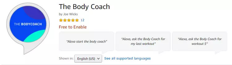 ජිම් එක අමතක කරන්න! 10 Alexa Skills to Exercise and get fit at home 23712_11