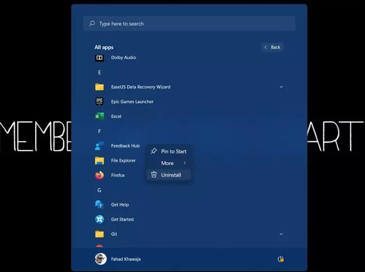 Nola azkar kendu Bloatware Windows 11-tik 2383_3