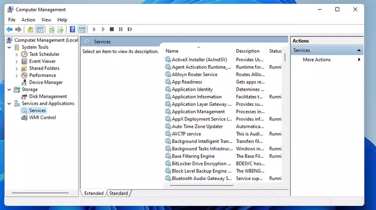 7 דרכים לפתוח את אפליקציית השירותים ב-Windows 11 2407_5