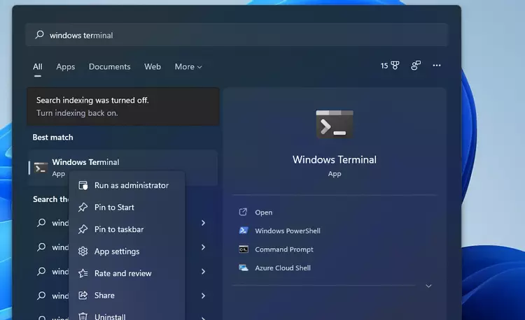 8 formas de abrir la terminal de Windows en Windows 11 2408_11