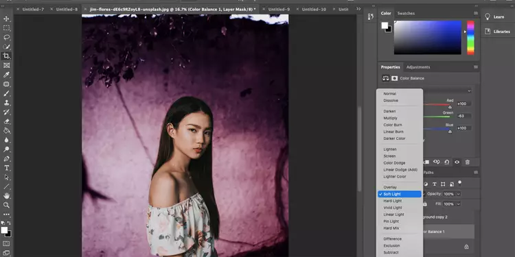 Cómo cambiar el color de fondo en Photoshop: 3 formas diferentes 24279_14