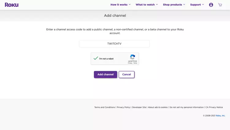 Giunsa Pagtan-aw ang Twitch sa Imong Roku