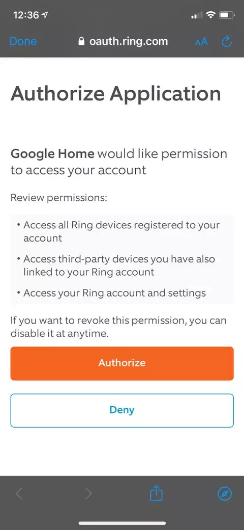 Как добавить дверной звонок в Google Home 244_9