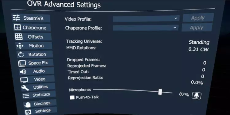 OpenVR Ítarlegar stillingar: 5 hlutir sem þú getur (og ættir) að gera við það 2496_2