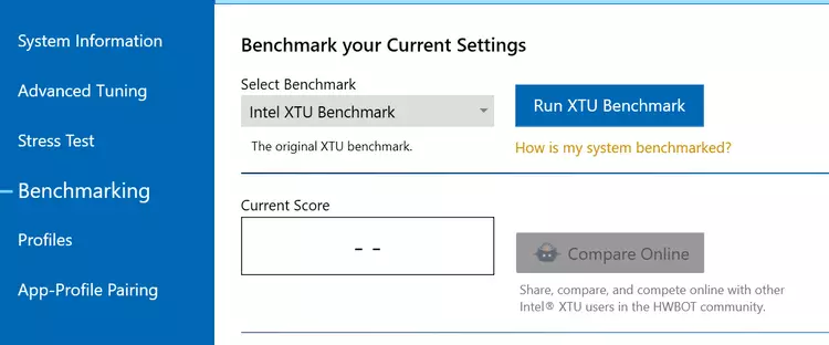 Carane Overclock PC Kanthi Intel XTU