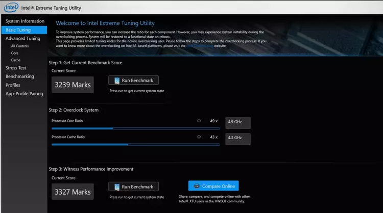 Intel XTU менен компьютериңизди кантип overclock кылса болот 2533_3