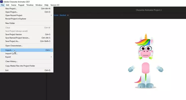 Een beginnershandleiding voor Adobe Character Animator 25742_11