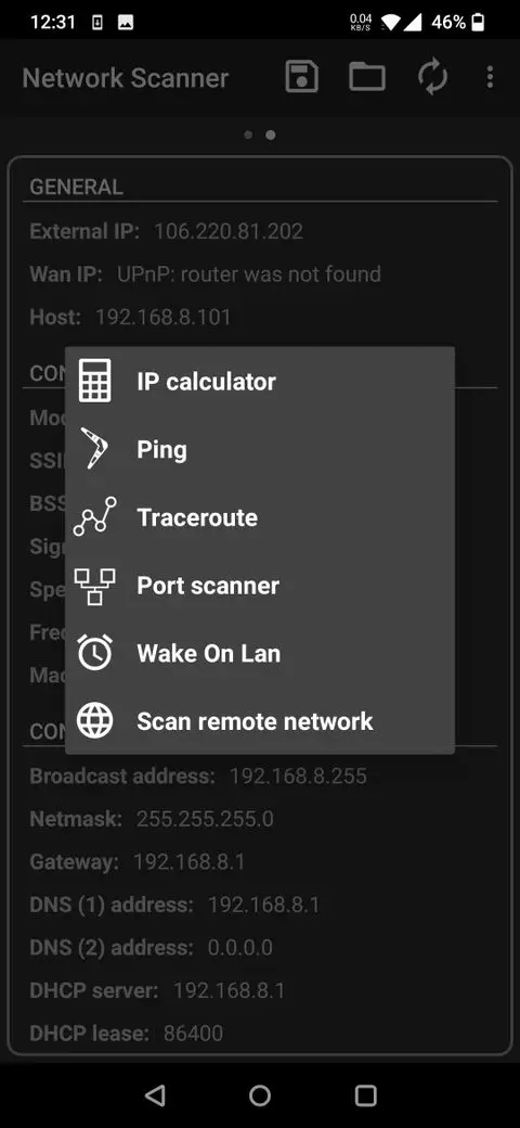 Ny 6 tsara indrindra Wi-Fi Analyzer Apps ho an'ny Android 2585_5