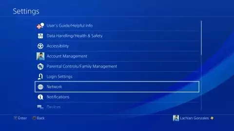 PS4 csatlakoztatása a szállodai Wi-Fi-hez