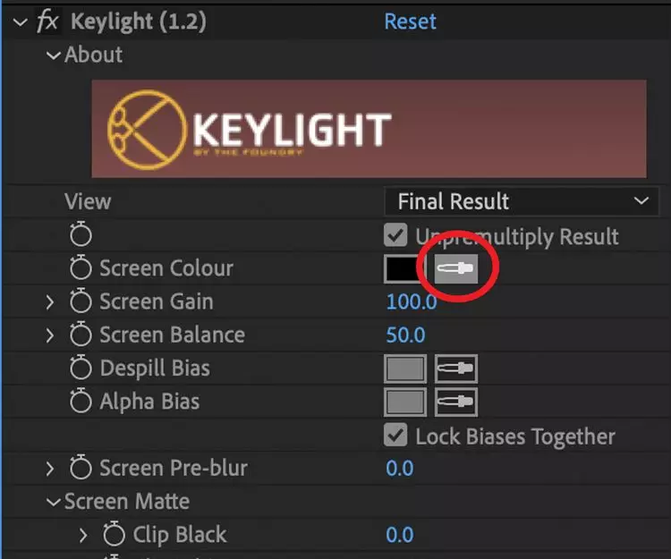 Effektlerden soň “Keylight” plugin bilen başlamak 26095_6