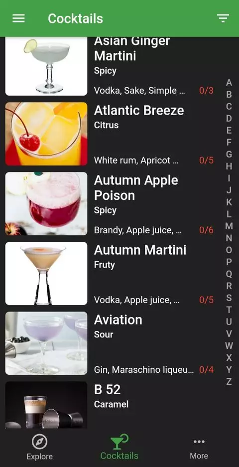 6-те най-добри приложения за Android за приготвяне на коктейли 26146_18