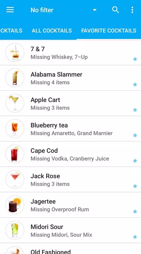 De 6 bästa Android-apparna för att göra cocktails 26146_9