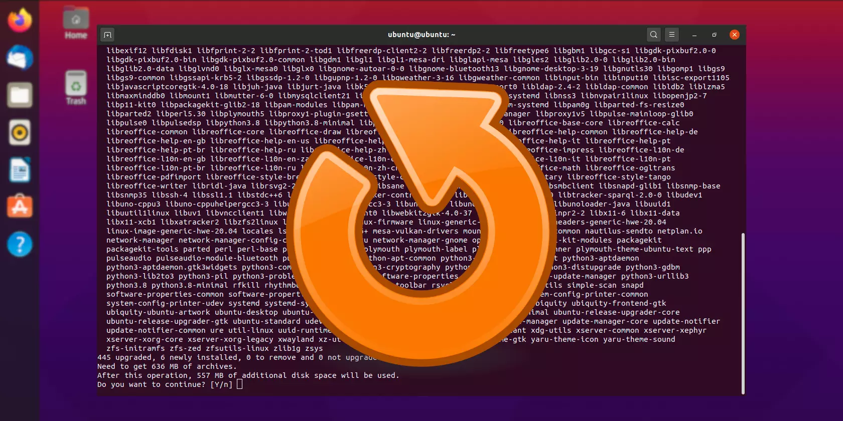 Si të përditësoni Ubuntu në vijën e komandës