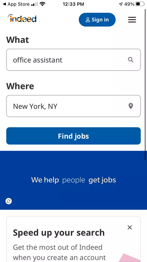 Las 5 mejores aplicaciones de búsqueda de empleo para iPhone y Android 26423_2