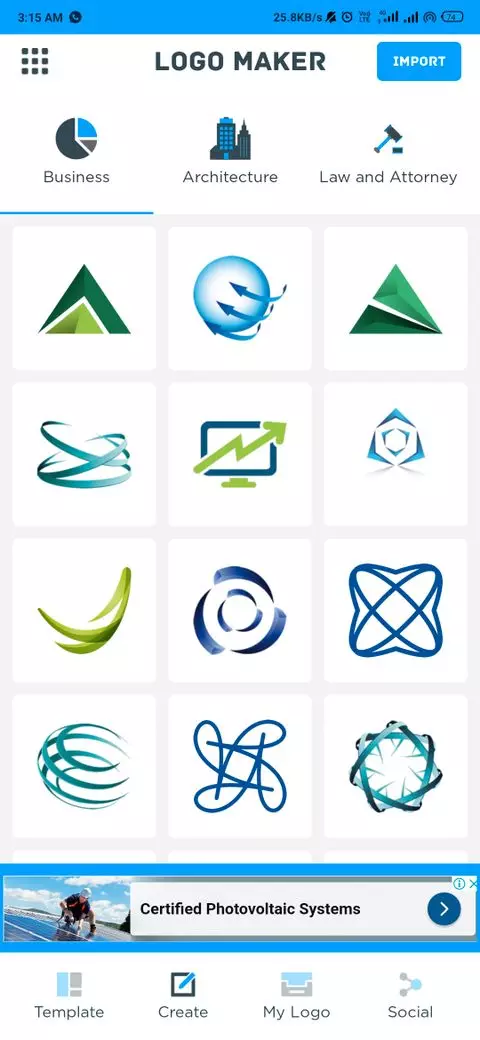 5 najboljih aplikacija za izradu logotipa na Androidu 26431_9