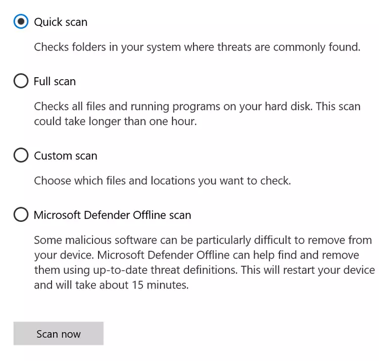 4 Mga Paagi sa Pag-scan sa mga Virus nga Wala Mopalit ug Antivirus Software 2648_3