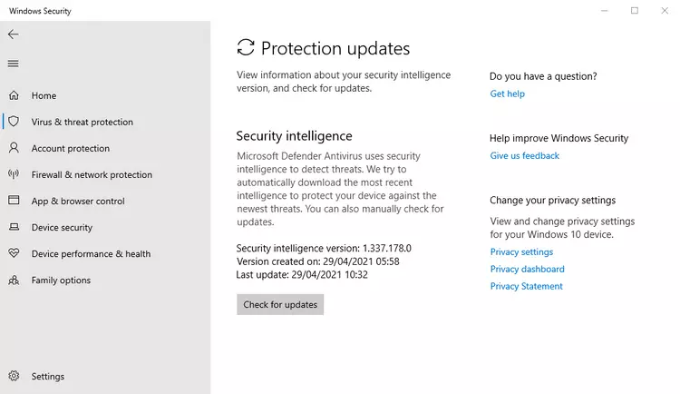 Microsoft Defender Antivirus inschakelen en realtime bescherming inschakelen 2649_3